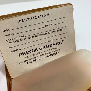 Prince Gardner | Bags | Princess Gardner Cognac Leather Cowhide Wallet ...